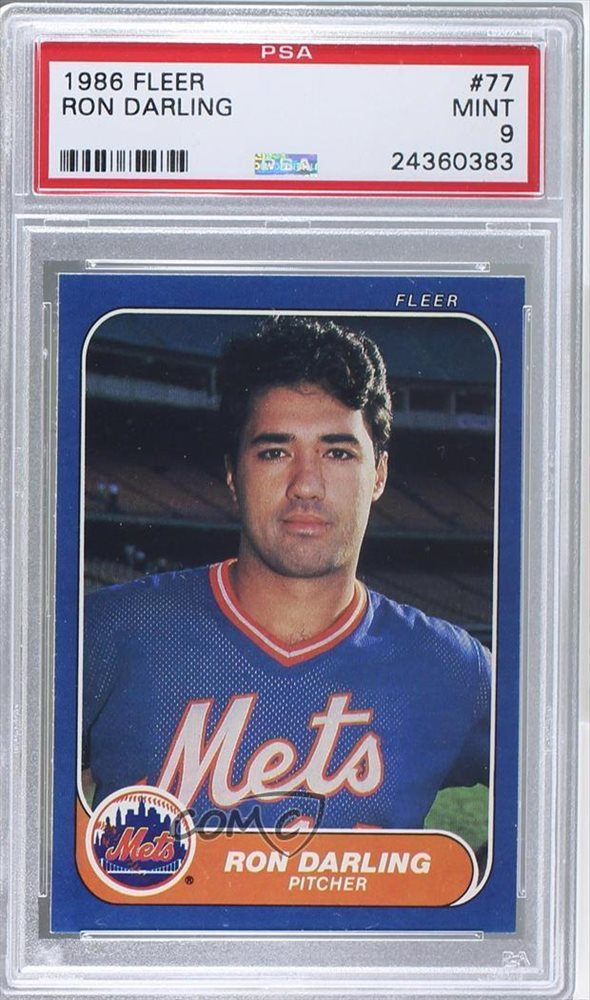 Auction Prices Realized Baseball Cards 1986 Fleer Ron Darling