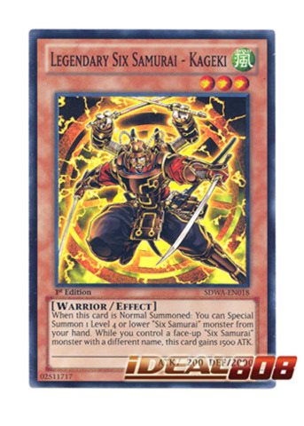 All Legendary Six Samurai