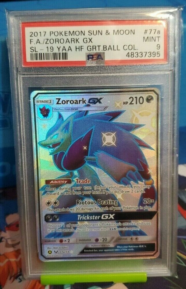 Shiny Zoroark Card
