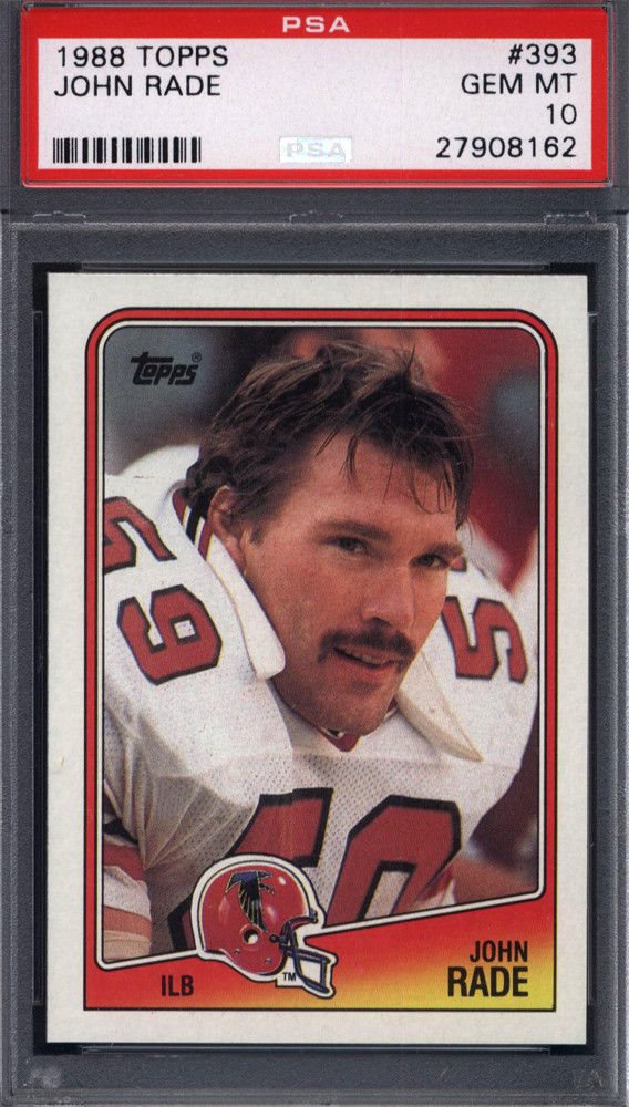 Auction Prices Realized Football Cards 1988 Topps John Rade