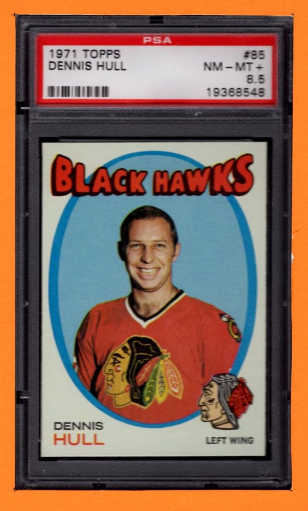 Auction Prices Realized Hockey Cards 1971 Topps Dennis Hull