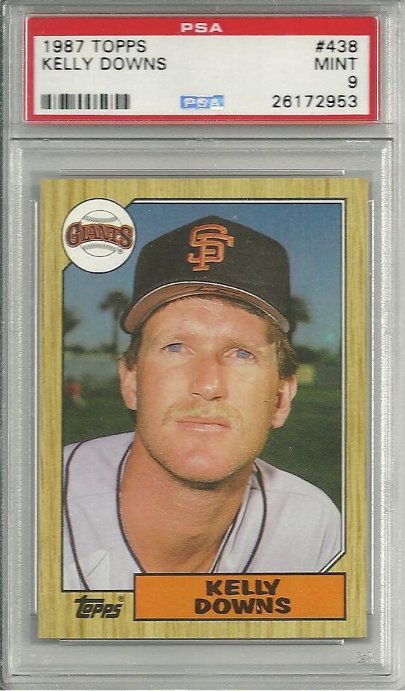 Auction Prices Realized Baseball Cards 1987 Topps Kelly Downs
