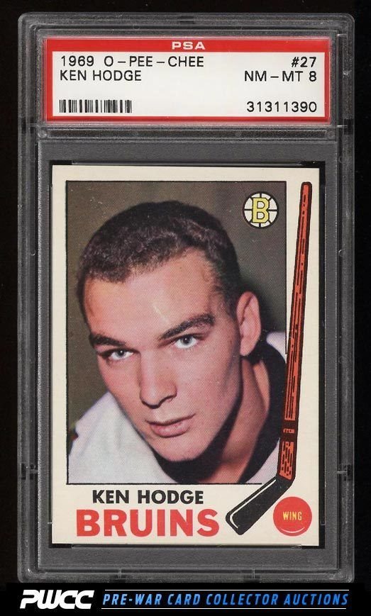 Auction Prices Realized Hockey Cards 1969 O-Pee-Chee Ken Hodge