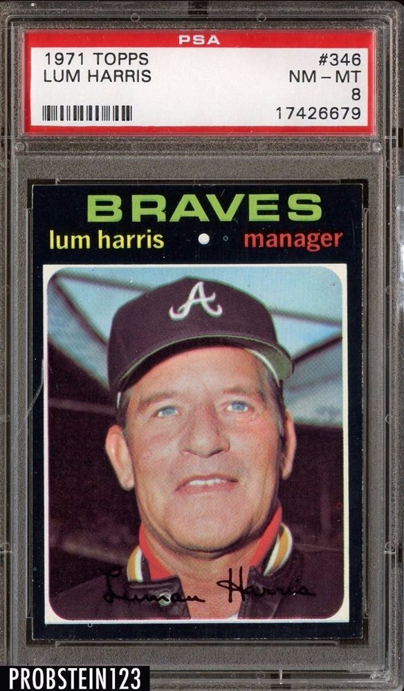 Auction Prices Realized Baseball Cards 1971 Topps Lum Harris