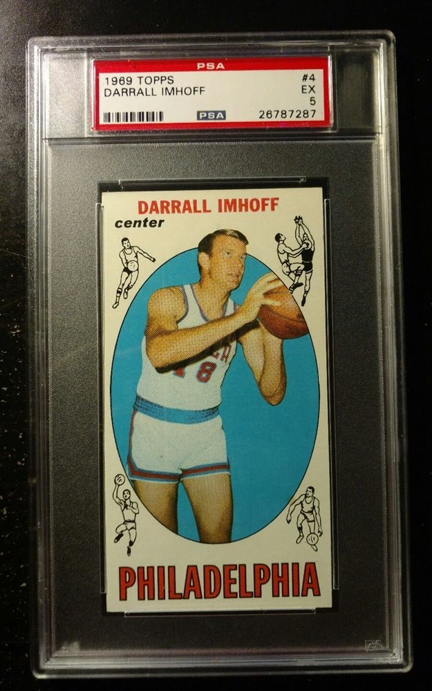 Auction Prices Realized Basketball Cards 1969 Topps Darrall Imhoff