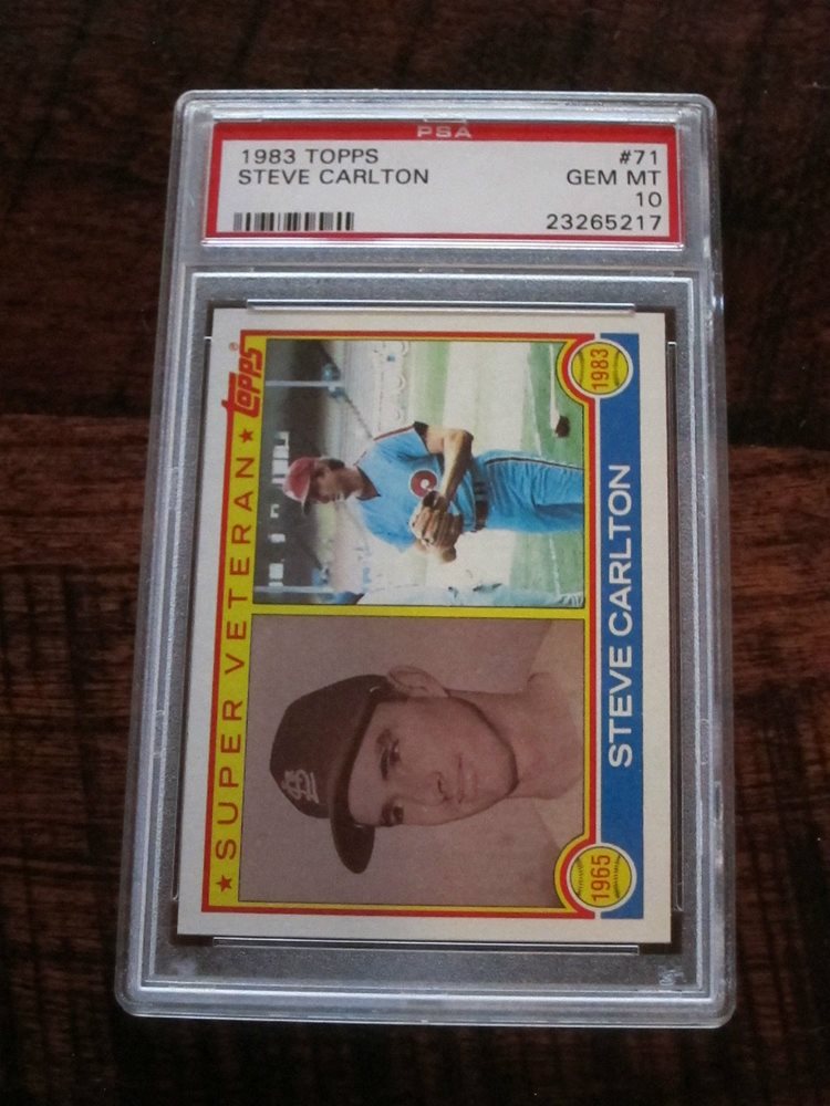 Auction Prices Realized Baseball Cards 1983 TOPPS Steve Carlton