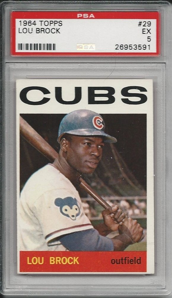 Auction Prices Realized Baseball Cards 1964 Topps Lou Brock