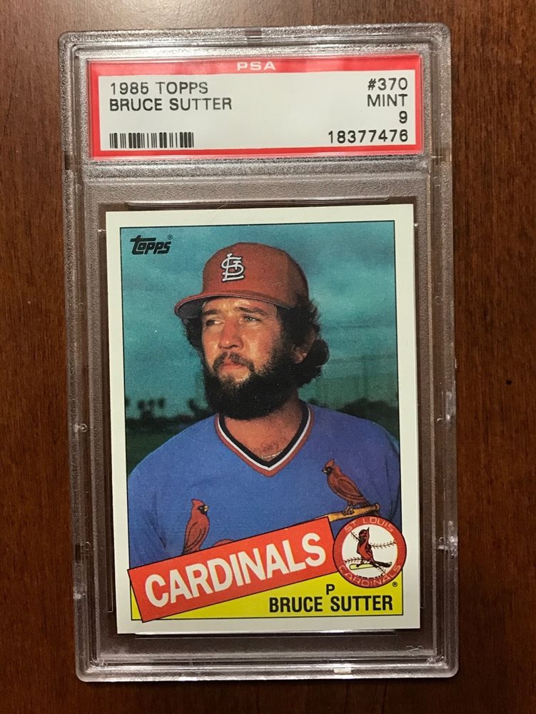 Auction Prices Realized Baseball Cards 1985 TOPPS Bruce Sutter