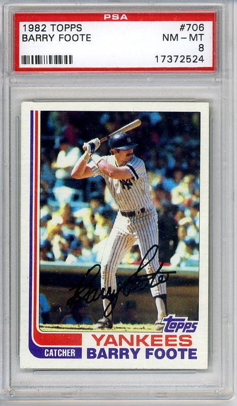 Auction Prices Realized Baseball Cards 1982 Topps Barry Foote