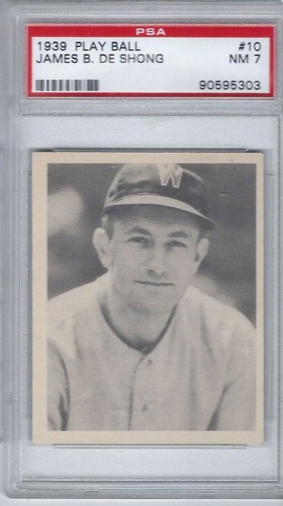 Auction Prices Realized Baseball Cards 1939 Play Ball Jimmie Deshong