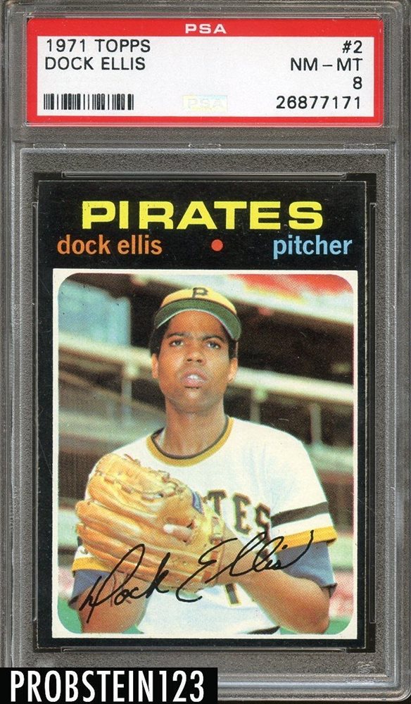 Auction Prices Realized Baseball Cards 1971 Topps Dock Ellis