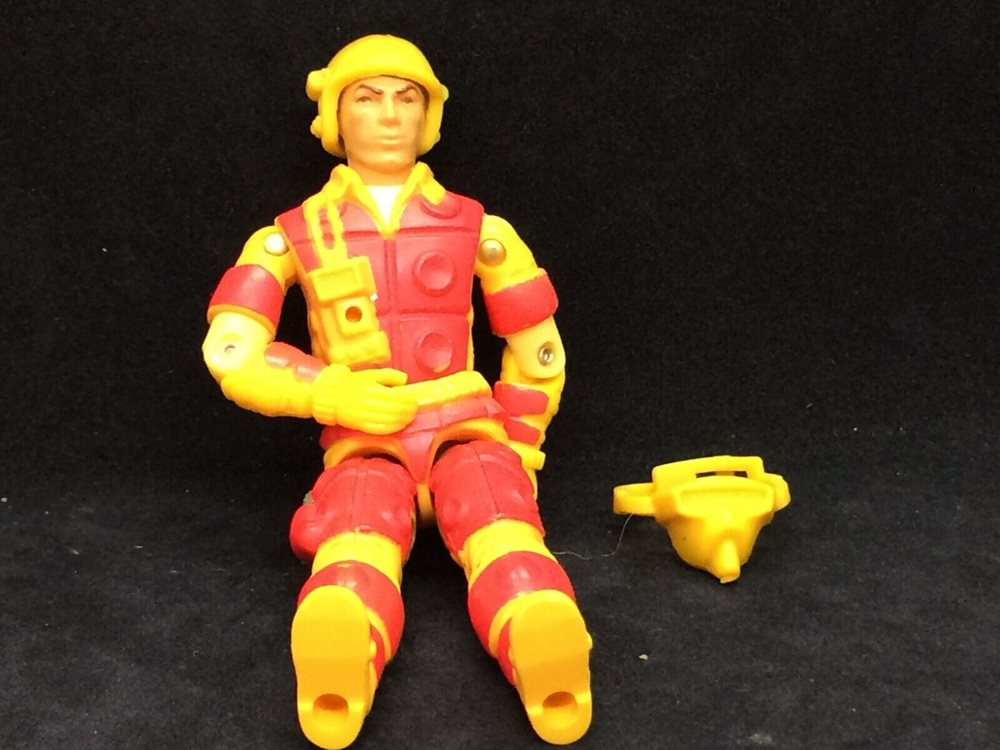 1984 Hasbro GI Joe Action Figure BLOWTORCH Flamethrower
