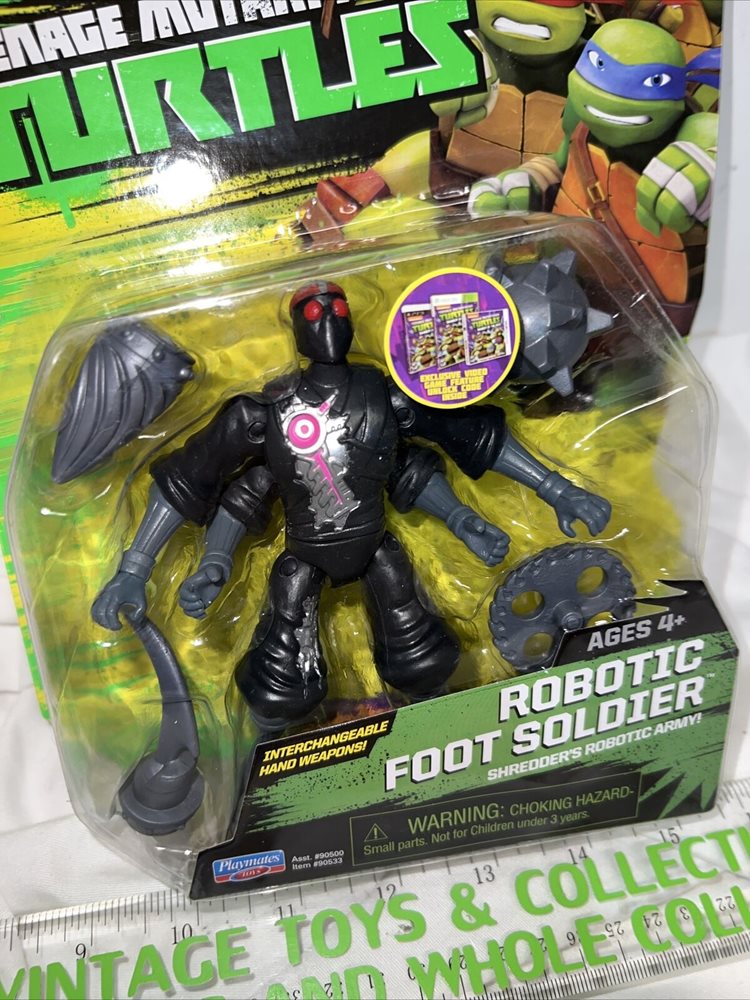 Teenage Mutant Ninja Turtles Robotic Foot Soldier Actio