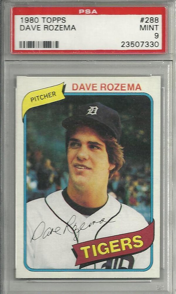 Auction Prices Realized Baseball Cards 1980 Topps Dave Rozema