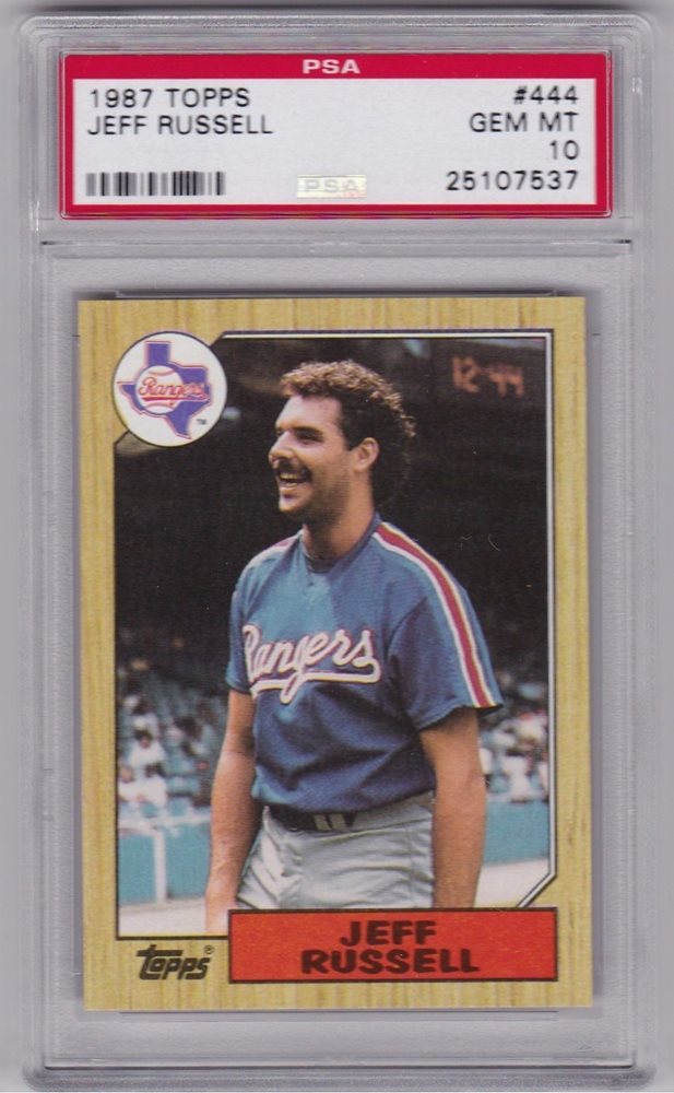 Auction Prices Realized Baseball Cards 1987 Topps Jeff Russell