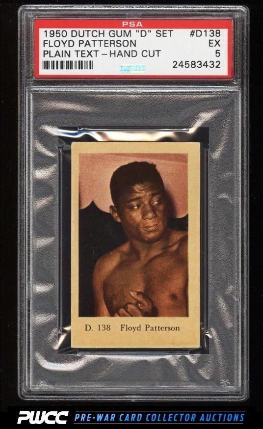 Auction Prices Realized Non-Sport Cards 1961 BOKSTAVSBILDER "D" Floyd ...