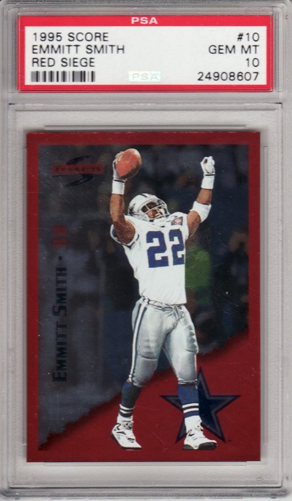 Auction Prices Realized Football Cards 1995 Score Emmitt Smith