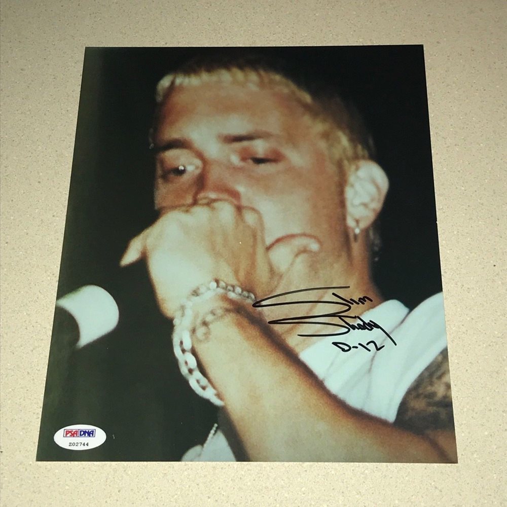 Eminem Slim Shady Autograph