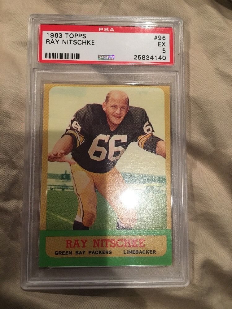 Auction Prices Realized Football Cards 1963 Topps Ray Nitschke