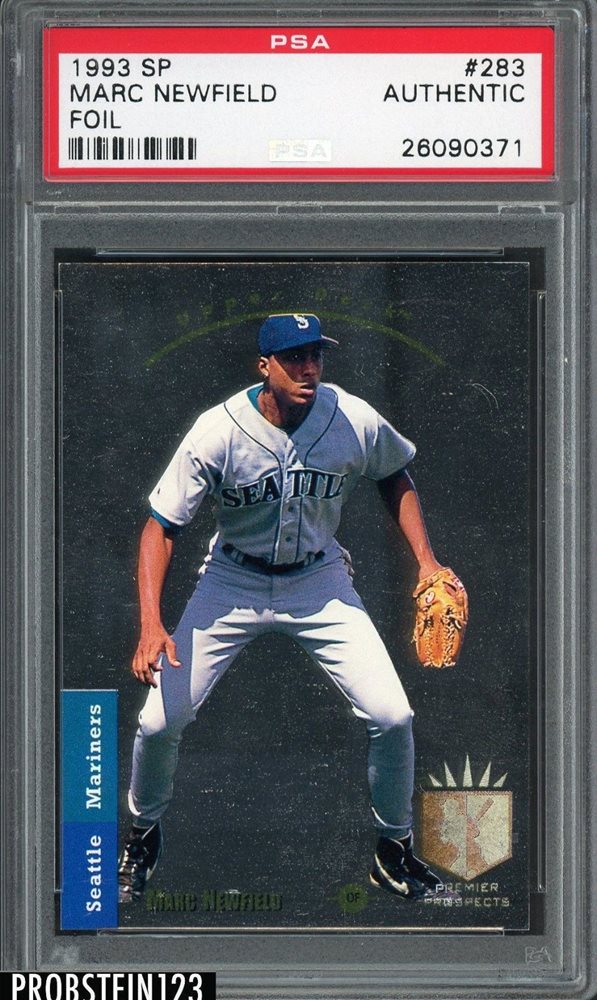 Auction Prices Realized Baseball Cards 1993 SP Marc Newfield