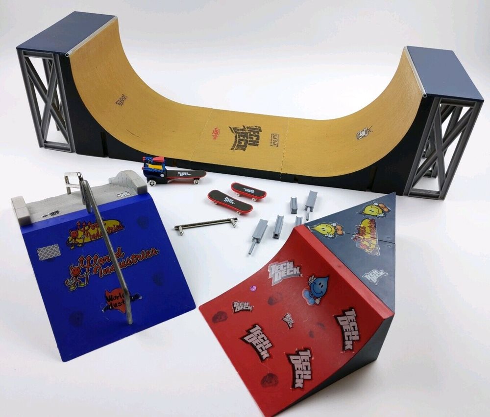 Tech Deck Half Pipe Ramps