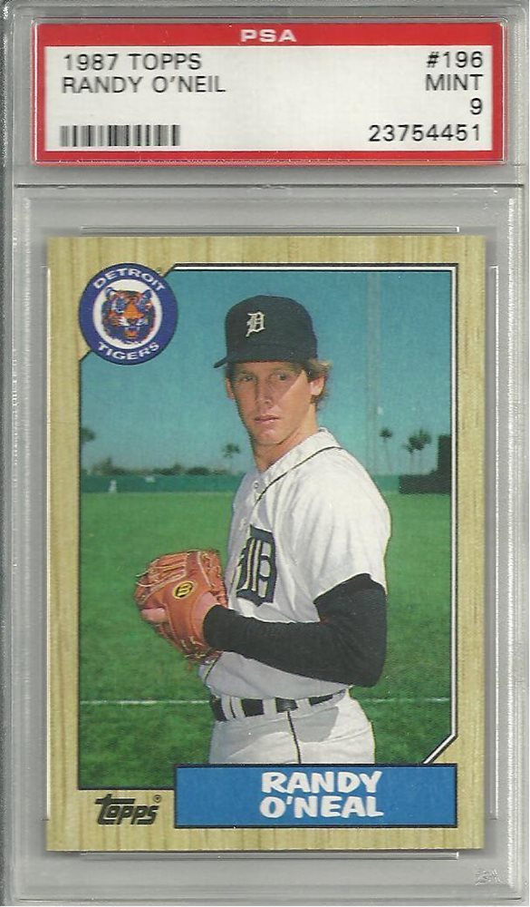 Auction Prices Realized Baseball Cards 1987 Topps Randy O'Neal