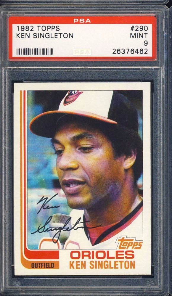 Auction Prices Realized Baseball Cards 1982 Topps Ken Singleton