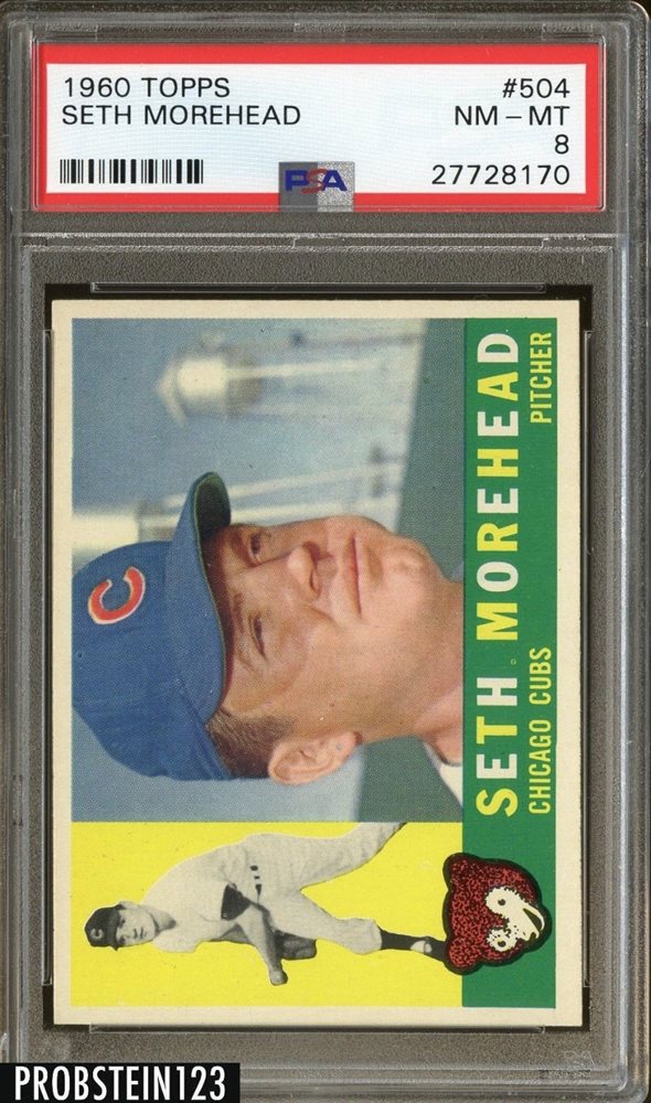 Auction Prices Realized Baseball Cards 1960 Topps Seth Morehead