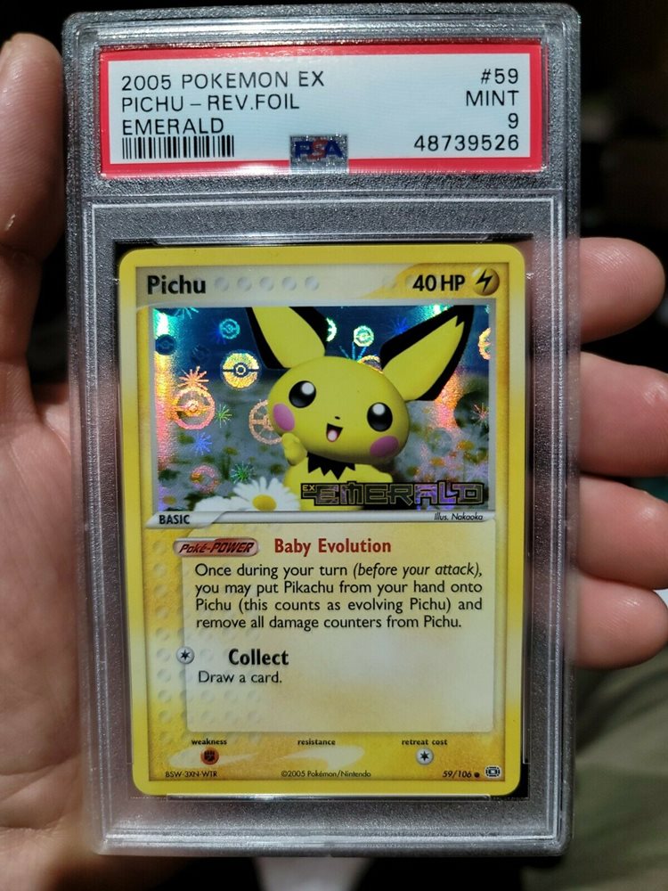 Pichu Card Ex