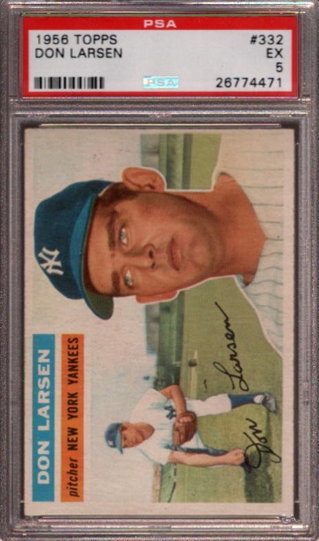 Auction Prices Realized Baseball Cards 1956 Topps Don Larsen