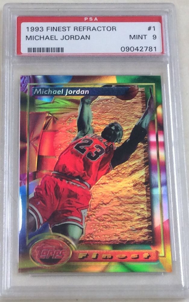 Auction Prices Realized Basketball Cards 1993 Finest Michael Jordan ...