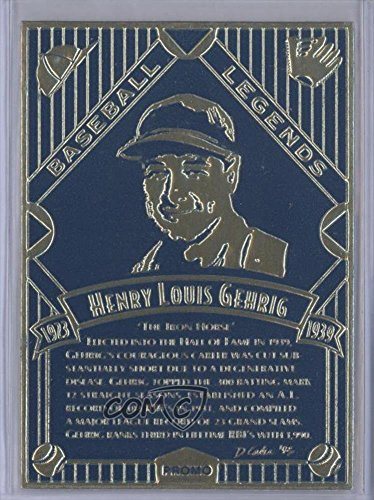 Lou Gehrig Baseball Card