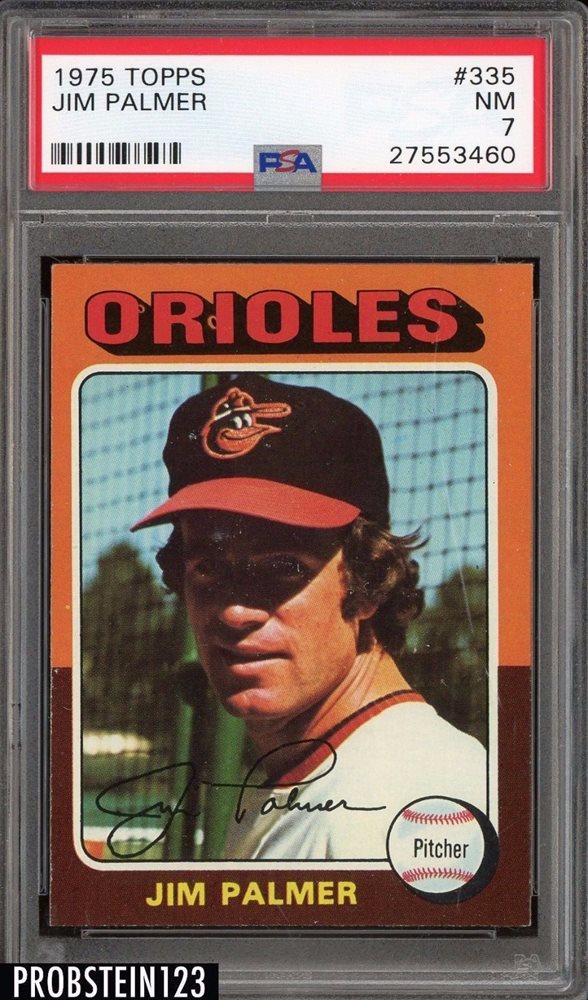 Auction Prices Realized Baseball Cards 1975 Topps Jim Palmer