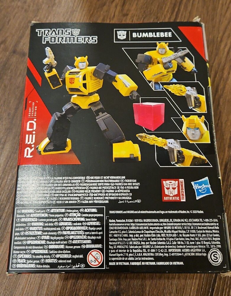 Transformers R.E.D. Robot Enhanced Design Bumblebee 6"