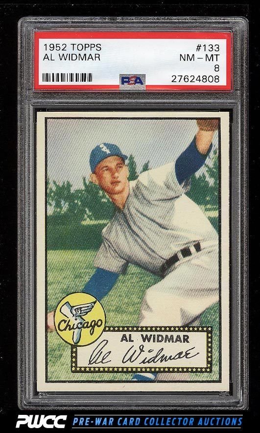 Auction Prices Realized Baseball Cards 1952 Topps AL Widmar