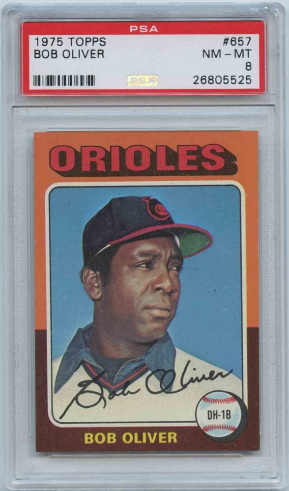 Auction Prices Realized Baseball Cards 1975 Topps Bob Oliver