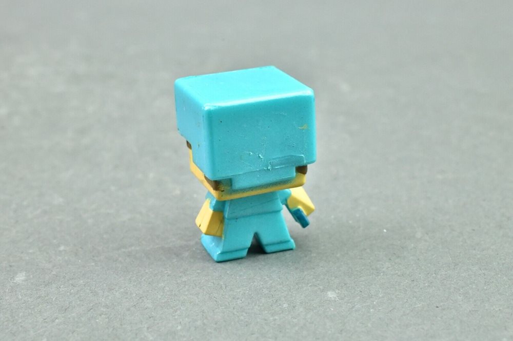 Minecraft Steve Diamond Armor Toy