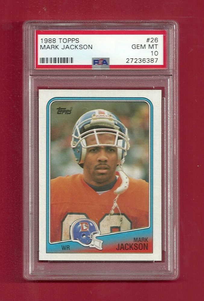 Auction Prices Realized Football Cards 1988 Topps Mark Jackson