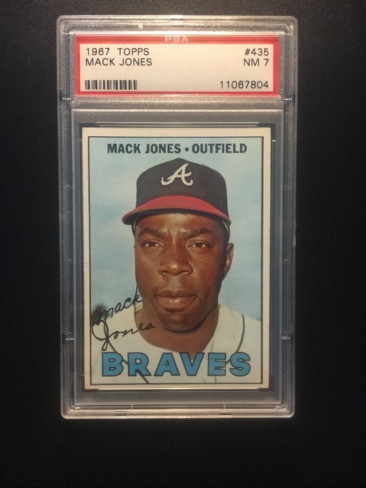 Auction Prices Realized Baseball Cards 1967 Topps Mack Jones
