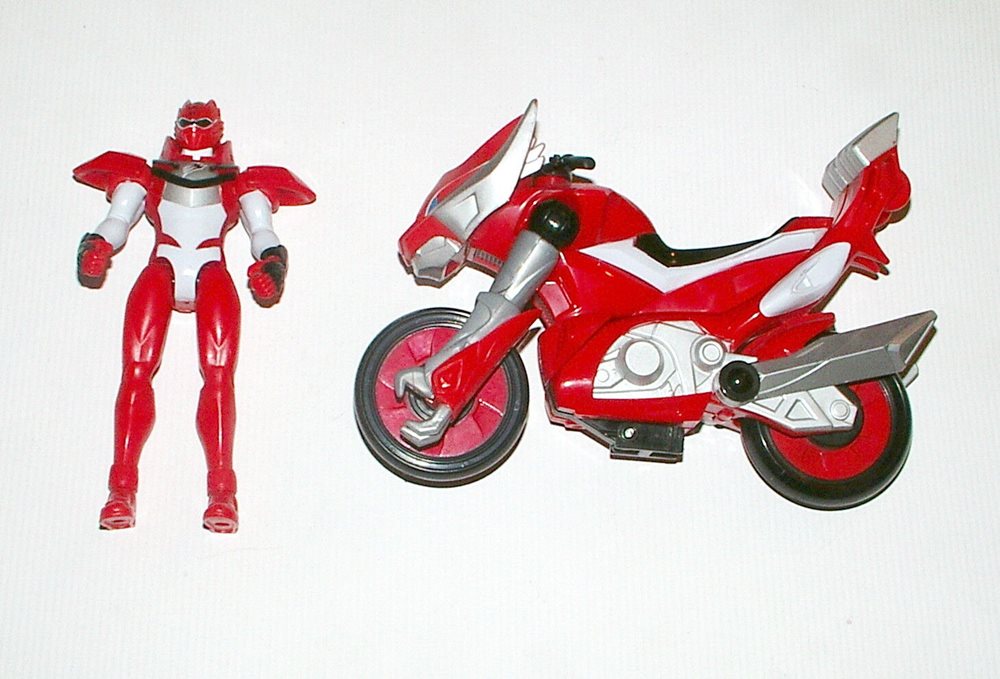 Power Rangers Jungle Fury Red Ranger Bike