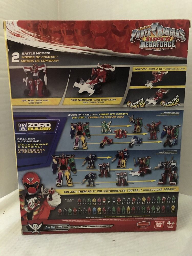 Power Rangers Super Megaforce Turbo Falcon Megazord