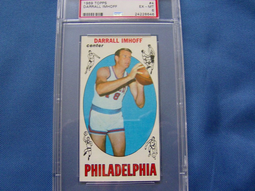 Auction Prices Realized Basketball Cards 1969 Topps Darrall Imhoff