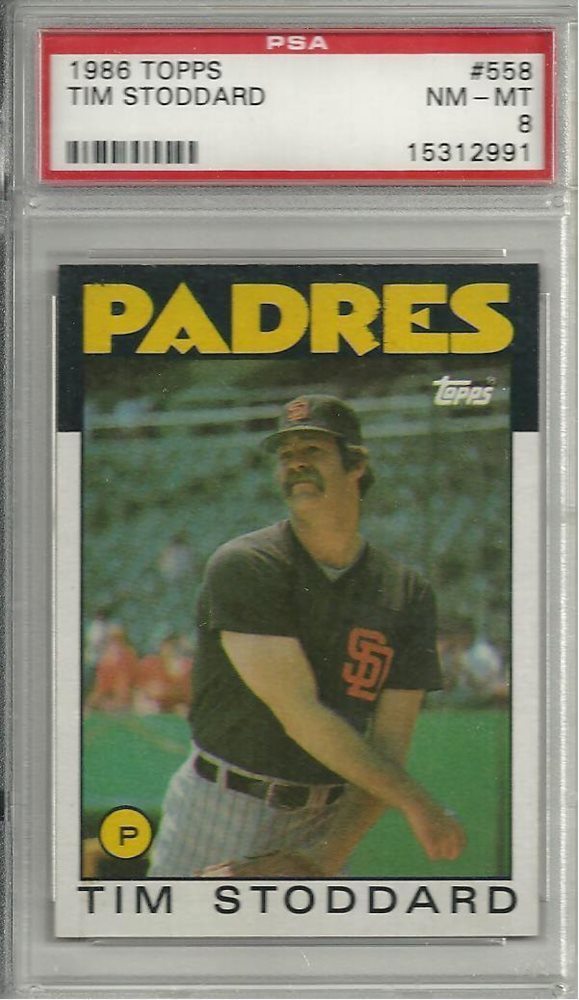 Auction Prices Realized Baseball Cards 1986 Topps Tim Stoddard