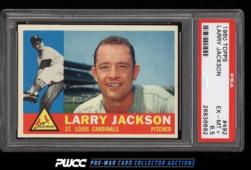 Auction Prices Realized Baseball Cards 1960 Topps Larry Jackson