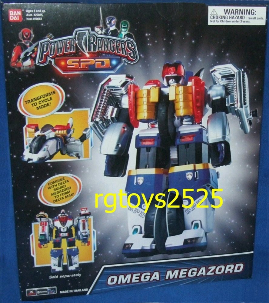 Power Rangers Spd Megazord Toys