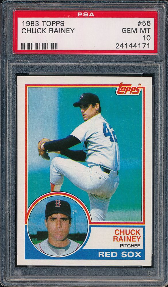 Auction Prices Realized Baseball Cards 1983 TOPPS Chuck Rainey