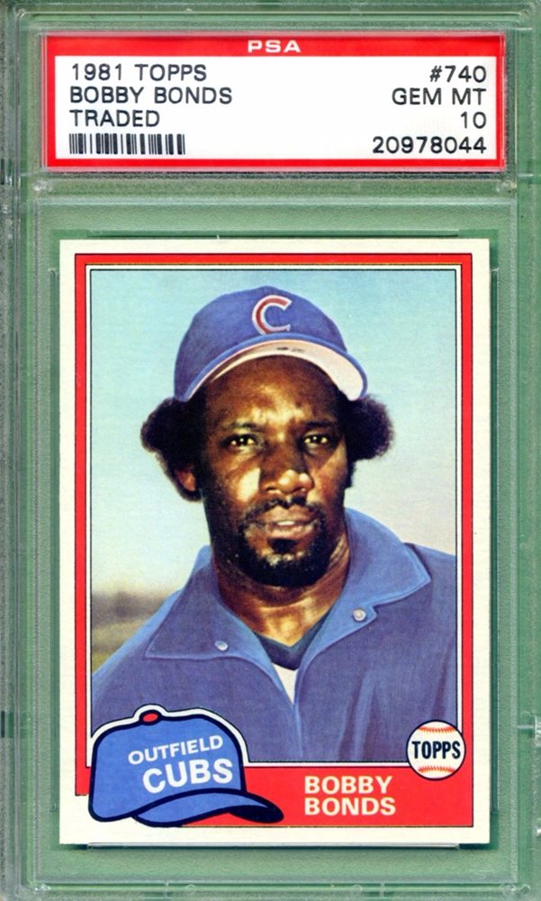 Auction Prices Realized Baseball Cards 1981 Topps Bobby Bonds