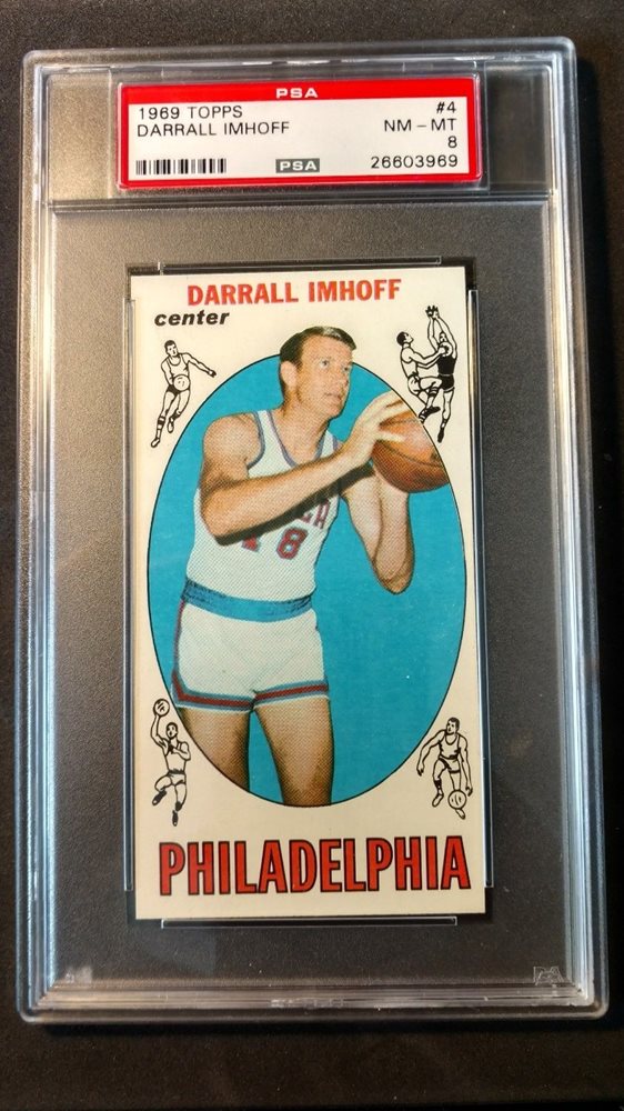 Auction Prices Realized Basketball Cards 1969 Topps Darrall Imhoff