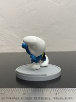 Vintage Peyo Discus Throwing Smurf Super Smurfs 40503 P