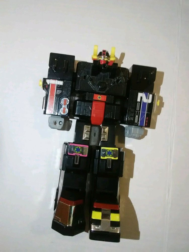 Power Rangers Lightspeed Rescue Supertrain Megazord